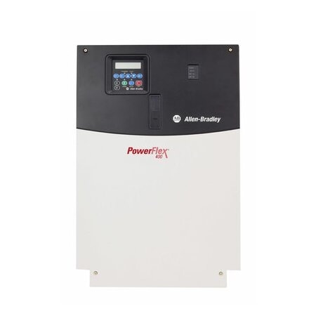 Allen Bradley PowerFlex 400 AC Drive, 75HP, 480V, 105A, Frame F, IP30 ...