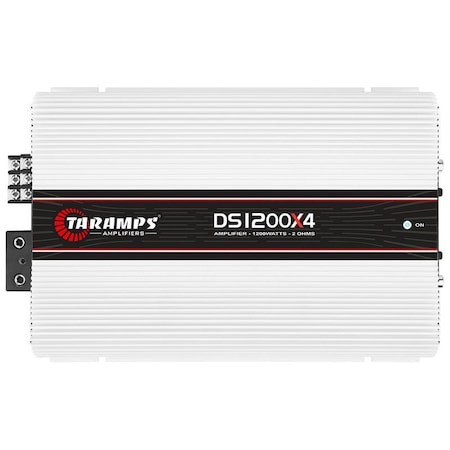 Taramps 4 Channel 1200 Watts RMS Car Audio Amplifier 2 ohms DS1200x4 | Zoro