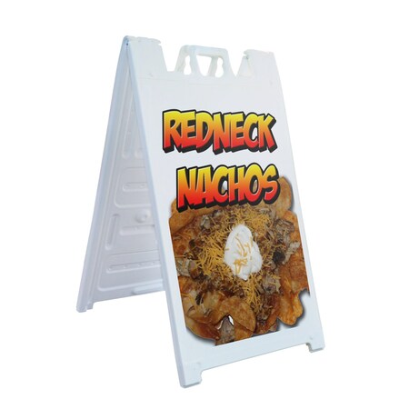 Signmission Redneck Nachos, A-Frame & 2 Decals Installed, Heavy-Duty ...