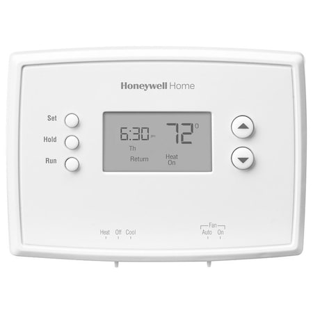 Honeywell RTH221 Series RTH221B1021 OG Programmable Thermostat, 24 V ...