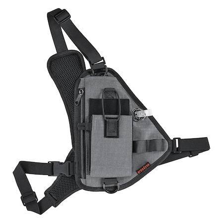 Ergodyne Gray Barcode Scanner Chest Harness 3145 | Zoro
