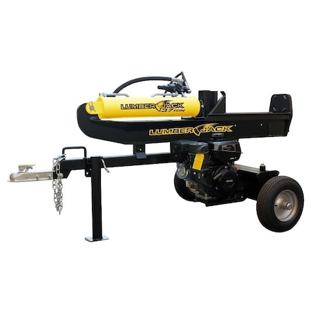 Lumber Jack Log Splitter, Gasoline Engine, 37 ton Splitting, Max length ...