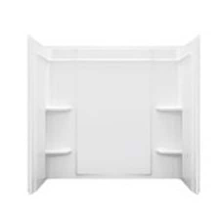 Sterling Ensemble Medley Shower Wall Set, 60 in L, 30 in W, Vikrell ...