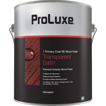 Ppg Proluxe Cetol RE Wood Finish, Transparent, Mahogany, Liquid, 1 gal ...