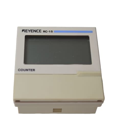 Keyence LCD Display Electronic Preset Counter, 48-mm 6-Digit 7-Segment ...