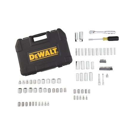 Dewalt Mechanics Tool Set, 84 pc DWMT81531 | Zoro