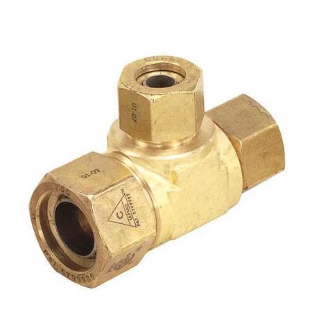 Omega Flex TRAC PIPE AUTOFLARE FITTING TEE 3/4 IN. X 1/2 IN. X 1/2 IN ...