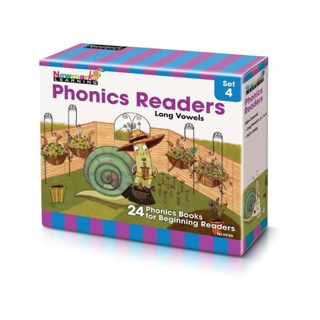 Newmark Learning Phonics Boxed Readers Set 4 - Long Vowels NL-5920 | Zoro