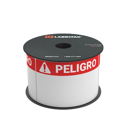 Labeltac LabelTac 4 and Pro Model Peligro, Danger ANSI Die-Cut Label ...