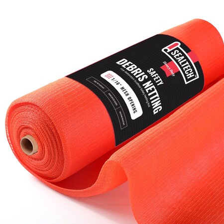 Sealtech 4ft x 100ft. Heavy Duty Safety Debris Netting Rolls - Fire ...