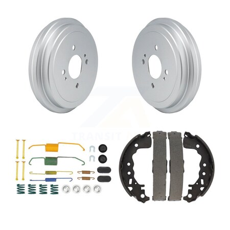 Transit Auto Rear Coated Brake Drum Shoes Spring Kit For Nissan Kicks ...