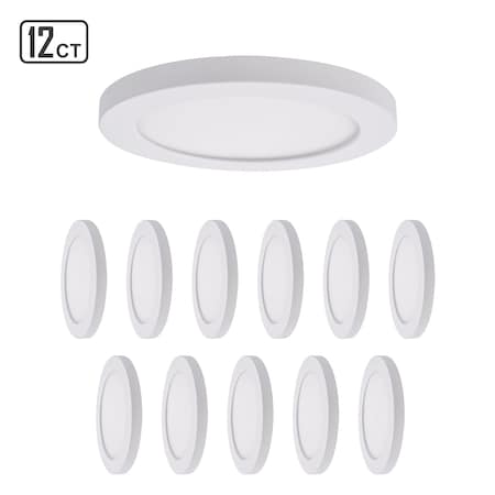 Energetic Lighting 7in LED Slim Ceiling Light, 900 Lumens Dimmable ...