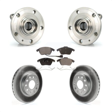 Transit Auto Front Hub Bearing Coat Brake Rotor Pad Kit For Volkswagen ...