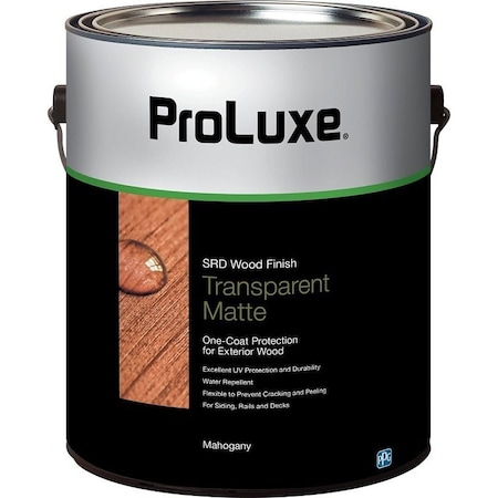 Ppg Proluxe Cetol SRD Wood Finish, Transparent, Mahogany, Liquid, 1 gal ...