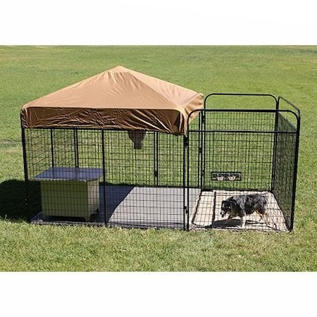 K9 Kennel Store 6ft X 10ft Ultimate Dog Kennel Standard Powder coated ...