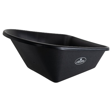 Vulcan Vulcan 34641 Wheelbarrow Tray, Polymer, Black, For 6 cu-ft ...