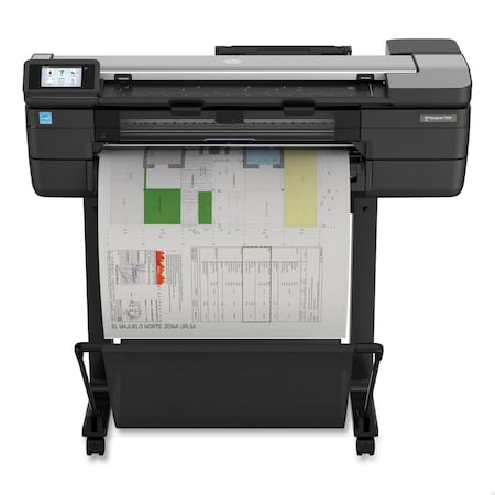 Hp DesignJet T830 24'' Multifunction Wide Format Inkjet Printer F9A28D ...