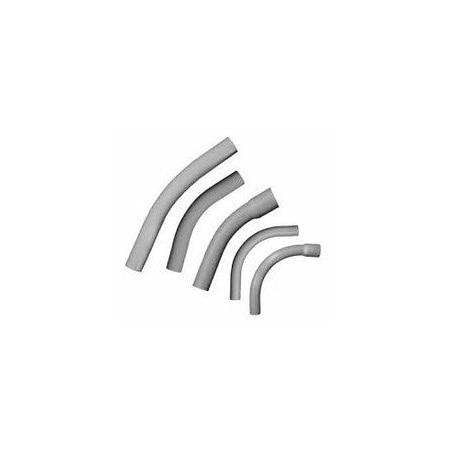 Pvc EMT/Elbow/Coupling/Joint PVC 1-1/2-IN 45D S40 ELBOW 40STD154 | Zoro