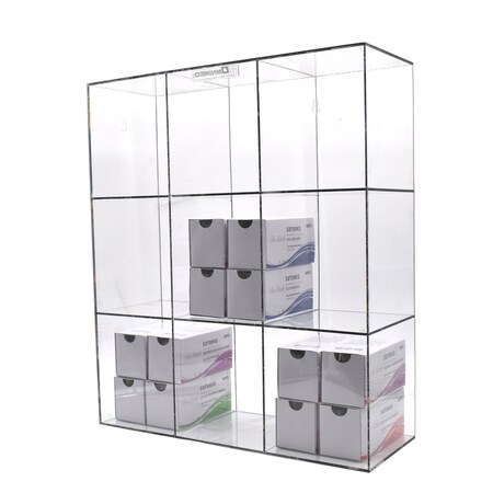 Omnimed Impact Resistant Wall Mounted Suture Rack (Triple Tier) 304102 ...