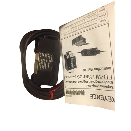 Keyence Flow Sensor, Amplifier Unit, DIN Rail Mount Type, Main Unit ...