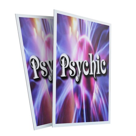 Signmission Psychic, Plastic Signs Only 24 Inch x 36 Inch, Corrugated ...