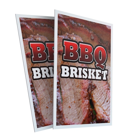 Signmission Bbq Brisket, Plastic Signs Only 24 Inch x 36 Inch ...