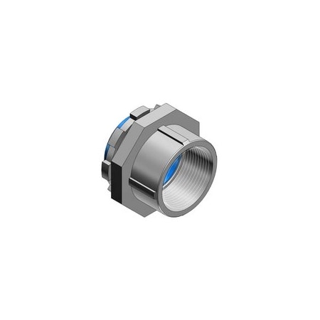 Abb Conduit Hubs, 1-1/2'', Zinc Plated Steel/Malleable Iron, Concrete ...
