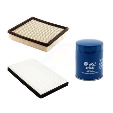 Pur 1x Air + 1x Cabin + 1x Engine Oil Filter Filter 3 Total Kit For ...