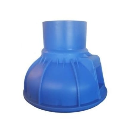 Fibertech Plastics Rhino Manhole Center Cone 4828, Safety Yellow RH ...