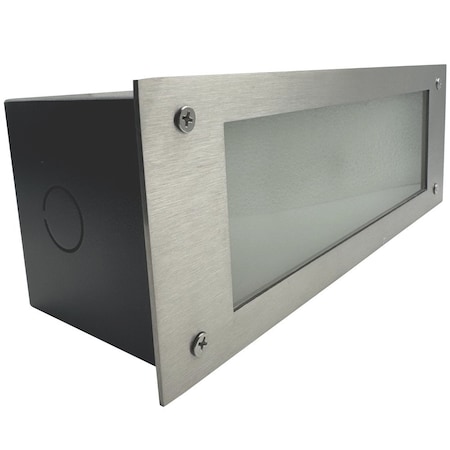 J&H Led Horizontal Hardwired Stainless Steel Step Light, LED Stair ...