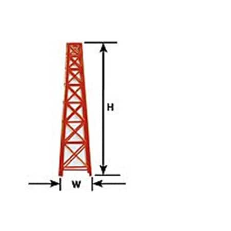 Plastruct HO Scale OIL-550, 1-100 Oil Derrick Tower PLS94892 | Zoro