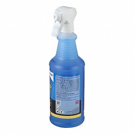 Nu-Calgon Cal-Blue Micro Leak Detector, Liquid, 1 qt Spray Bottle, Blue ...