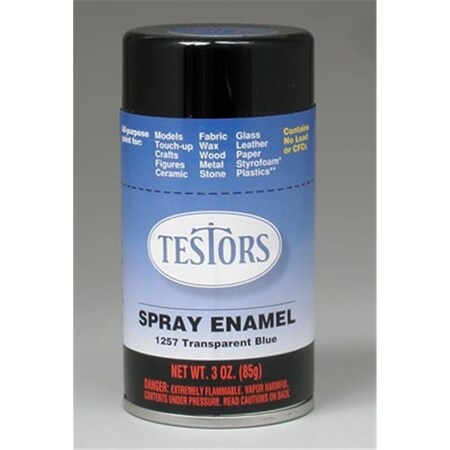 Testors Transparent Blue Spray TES1257T | Zoro
