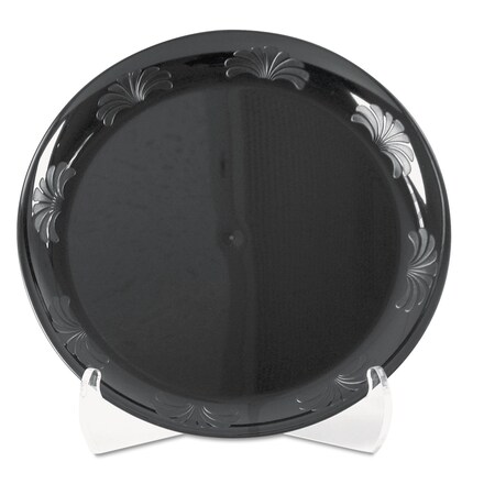 Wna Designerware Plastic Dinnerware, Plates, 10.25" dia, Black, 180 PK ...