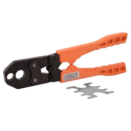 Sharkbite Crimp Ring Tool, Dual Head Crimping Plug, Orange Handle 23251 ...