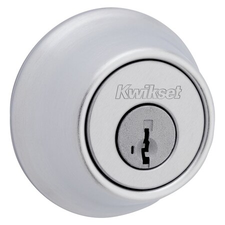 Kwikset Deadbolt, SmartKey Key, Metal, Satin Chrome, 238 to 234 in ...