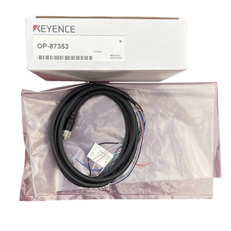Keyence Barcode Scanner Control Cable NFPA79 Compatible, 2 m OP-87353 ...