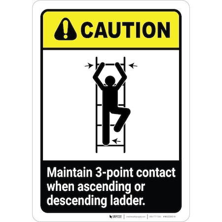 Creative Safety Supply Maintain 3-Point Contact When Ascending Or ...