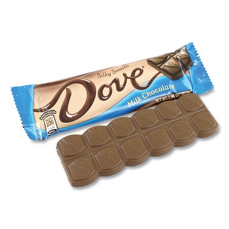 Dove Choco Milk Chocolate Bars, 1.44 Oz, 18 Bars/CT, 18PK 551984 | Zoro