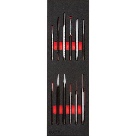 Proto Punch and Chisel Sets, Steel, 12 pieces J2S2KV | Zoro