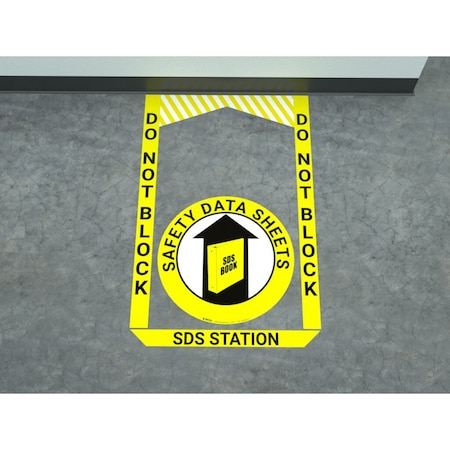 Creative Safety Supply SDS, Safety Data Sheet Station, Center Floor ...