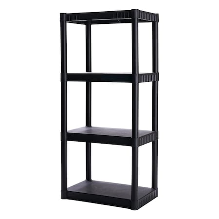 Plano Freestanding Plastic Shelving, Open Style, 14 in D, 22 in W, 48 ...