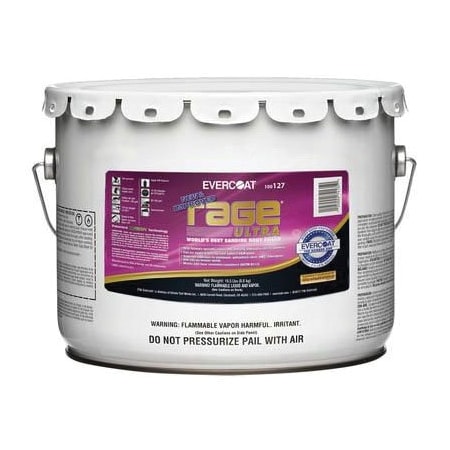 Evercoat Rage Ultra Body Filler, 3 Gallon Pail 100127 | Zoro