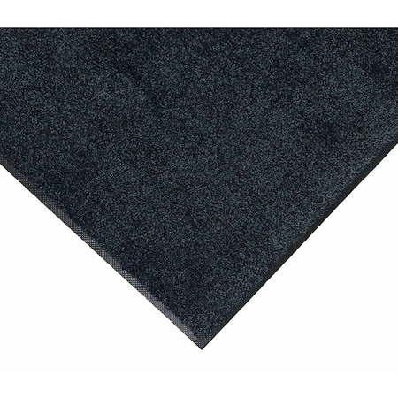 M A Matting Plush Mat, Slate Grey 3' x 4', Smooth Backing 1806534190 | Zoro
