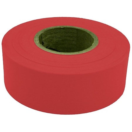 C.H. Hanson Flagging Tape, 300 ft L, 1316 in W, Red, Polyethylene 17021 ...
