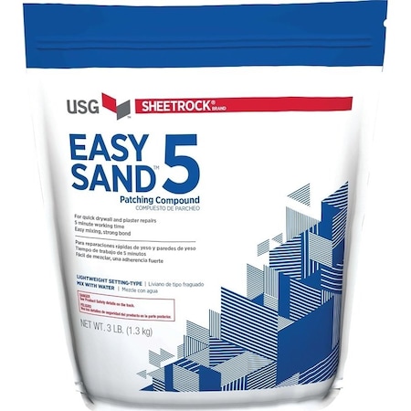 Usg Easy Sand Joint Compound, Powder, Natural, 3 lb 384024 | Zoro