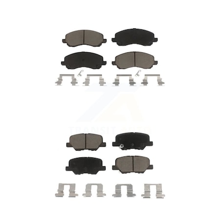 Cmx Front Rear Ceramic Brake Pads Kit For Mitsubishi Outlander Sport ...
