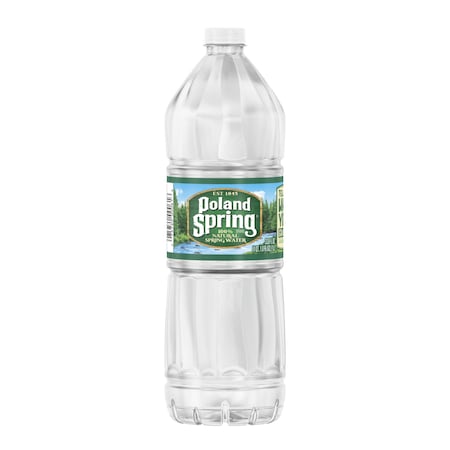Nestle Waters Nestle Waters Poland Spring Spring Water 1 L 1 pk 75720 ...