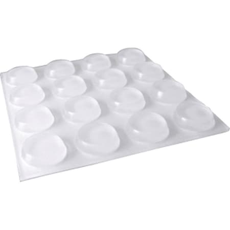 Shepherd Hardware Surface Guard Bumper Pad, 1/2 in, Round, Vinyl, Clear ...