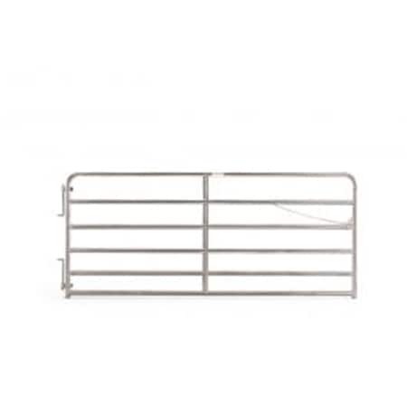 Tarter 2 in. 6-Bar Extra Heavy-Duty Bull Gate - 10 ft. Galvanized ...